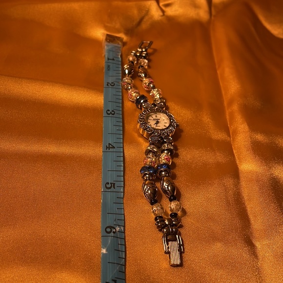 Gitano | Accessories | Gitano Watch With Colored Beaded Double Stranded ...